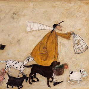 Artist Sam Toft tells how spotting a little dog in a park changed her life